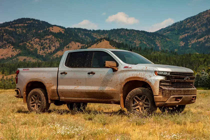 2019-2021 Chevrolet Silverado 1500 Öňki burç görnüşi