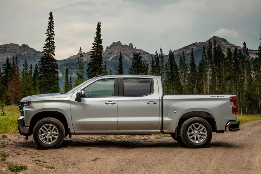 2019-2021 Chevrolet Silverado 1500 පැති දසුන