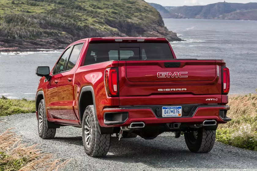 2019-2021 GMC Sierra 1500 Rear Angle View