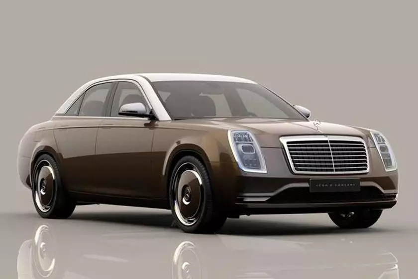 Ретро Mercedes-Benz E-Class Maybach-согуу стилин алат 97472_4