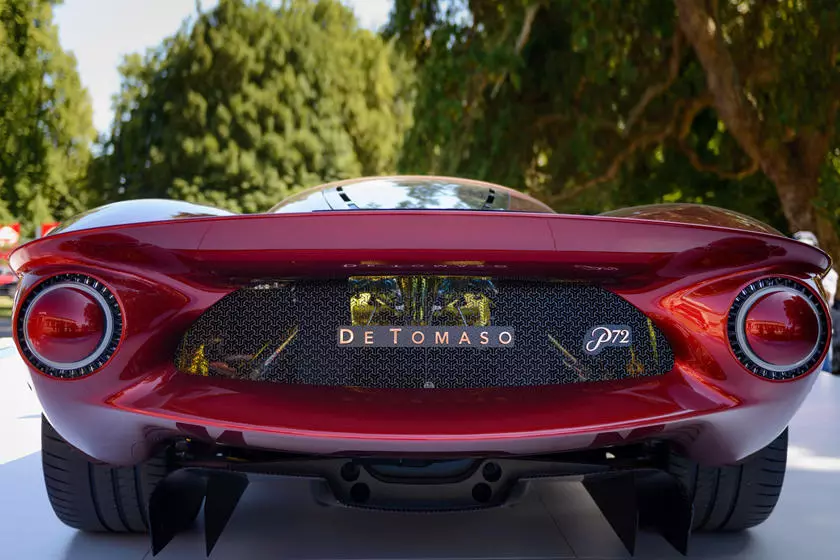 Расмӣ: De Tomaso P72 дорои беш аз 700 HP оид ба кран мебошад 97611_10