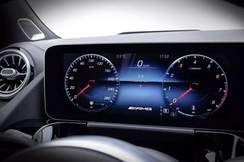 2021-2022 Mercedes-AMG GLA 35 Gauge Cluster