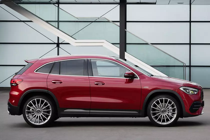 2021-2022 Mercedes-AMG GLA 35 Side View