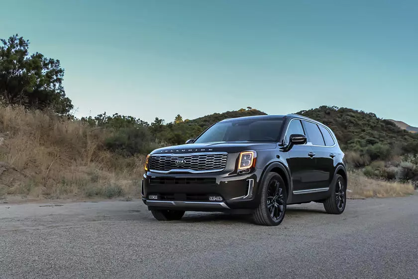 2020-2021 Kia Telluride Pamje këndore e përparme